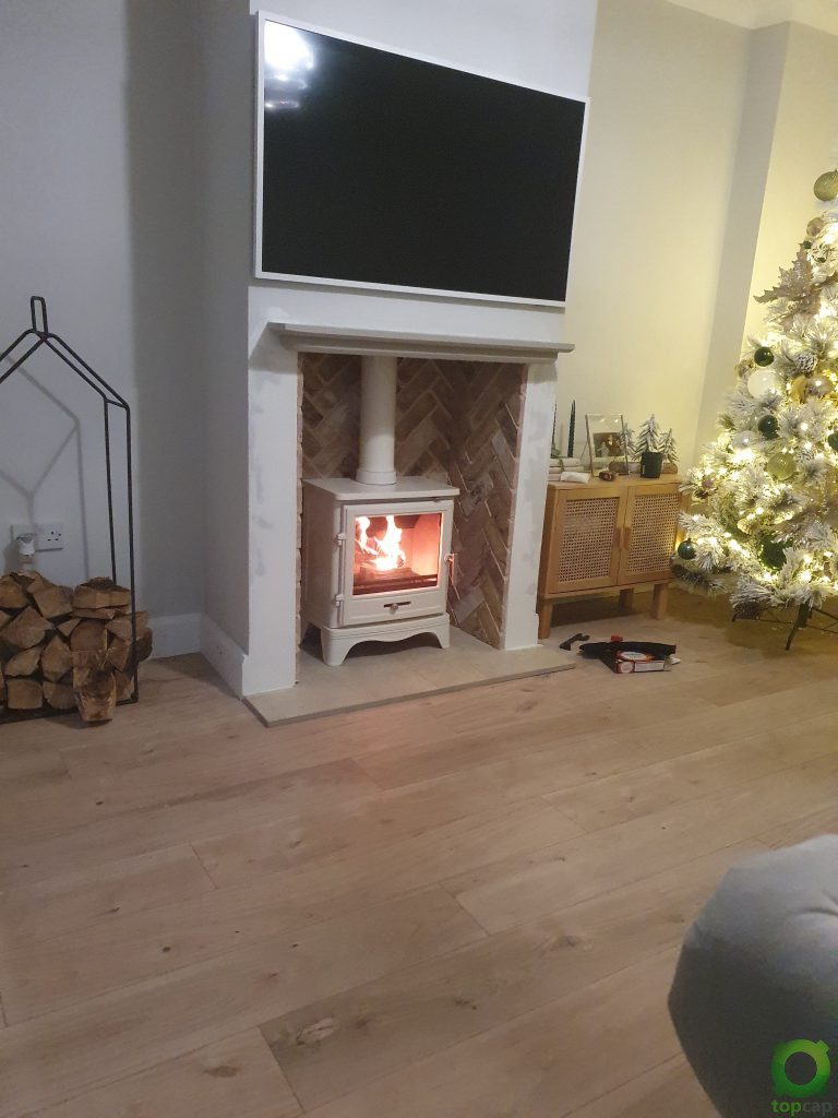 Fireplace Brick Chamber | Chimney and Stove Services Ireland
